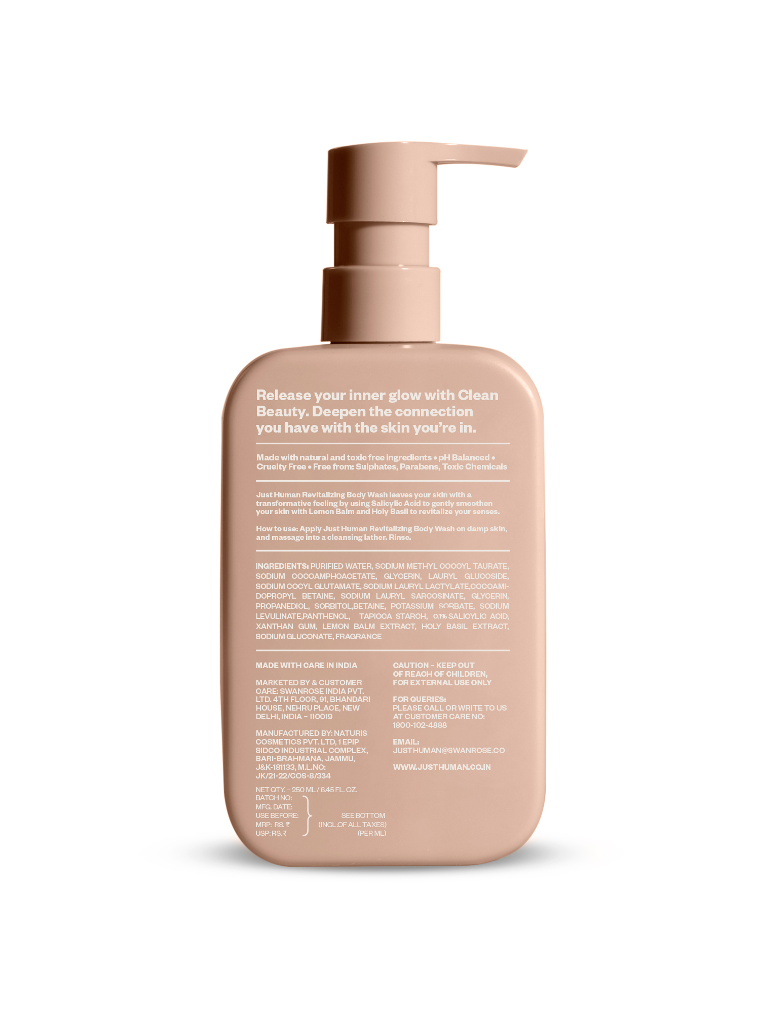 Transformative Revitalizing Body Wash | Justhuman